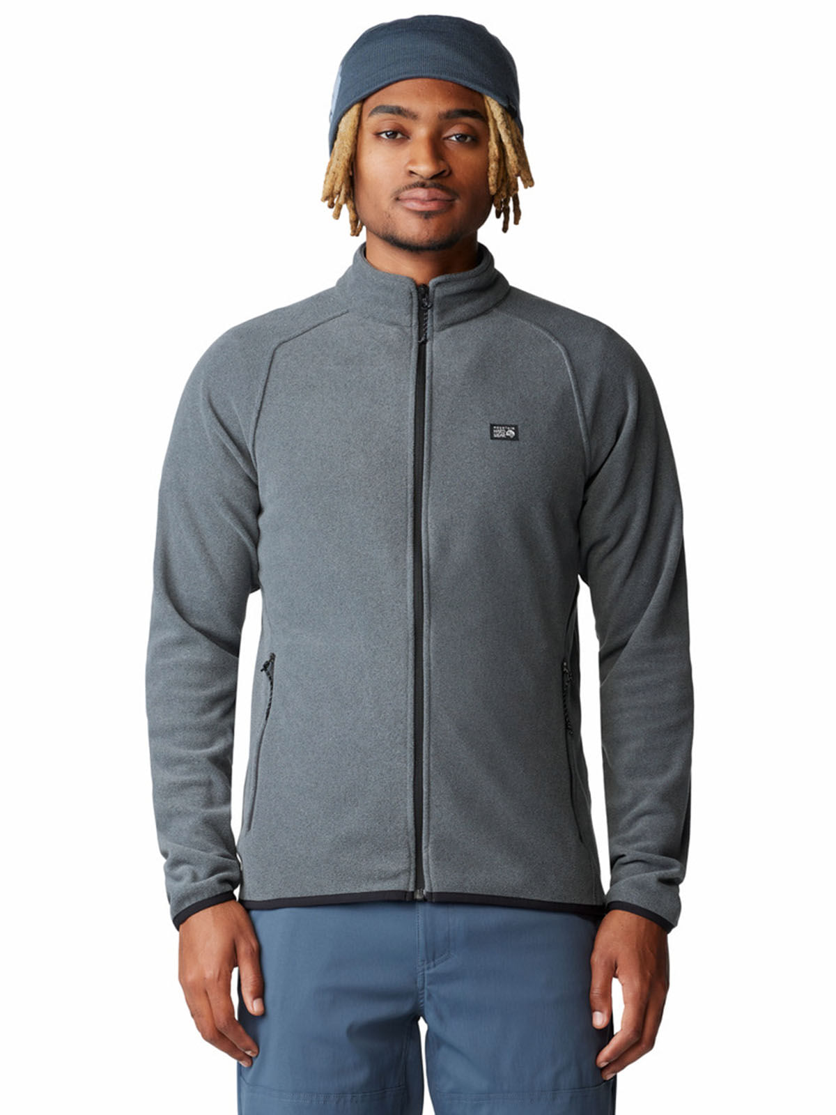 Polar Hombre Microchill Full Zip Azul Mountain Hardwear-Mountain ...